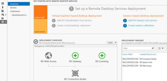 How to properly deploy Remote Desktop Services on a single domain ...